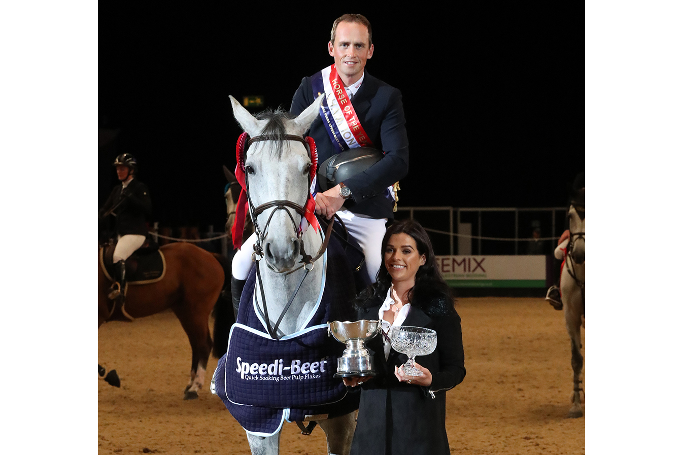 Trevor Breen takes the HOYS Grade C Championship - British Horse Feeds